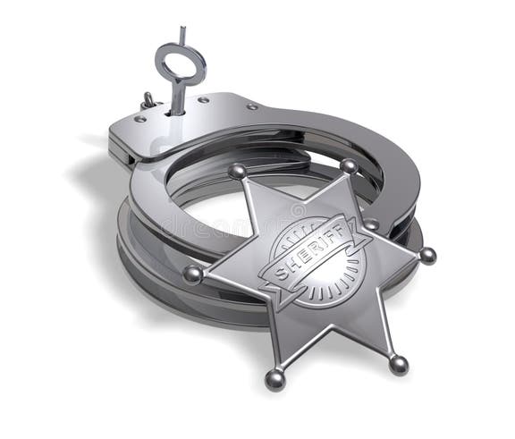 Sheriff Handcuff Stock Illustrations – 333 Sheriff Handcuff Stock ...