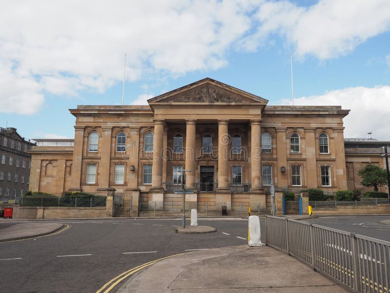 Sheriff Court in Dundee stock image. Image of architecture - 309524431