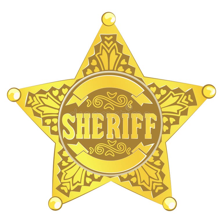 Sheriff Star Shield Stock Illustrations – 5,225 Sheriff Star Shield ...