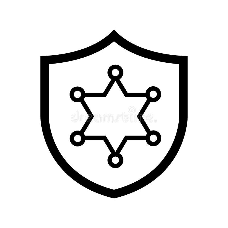 Sheriff Shields and Stars Badges Set, Golden and Silver Western Ranger ...