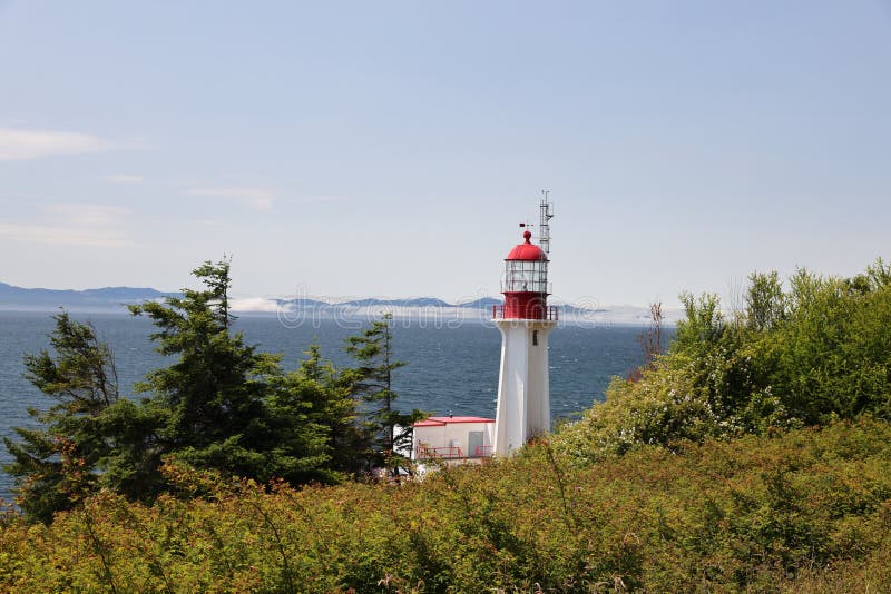 Sheringham Point Lighthouse (Vancouver Island) Canada Stock Photo ...