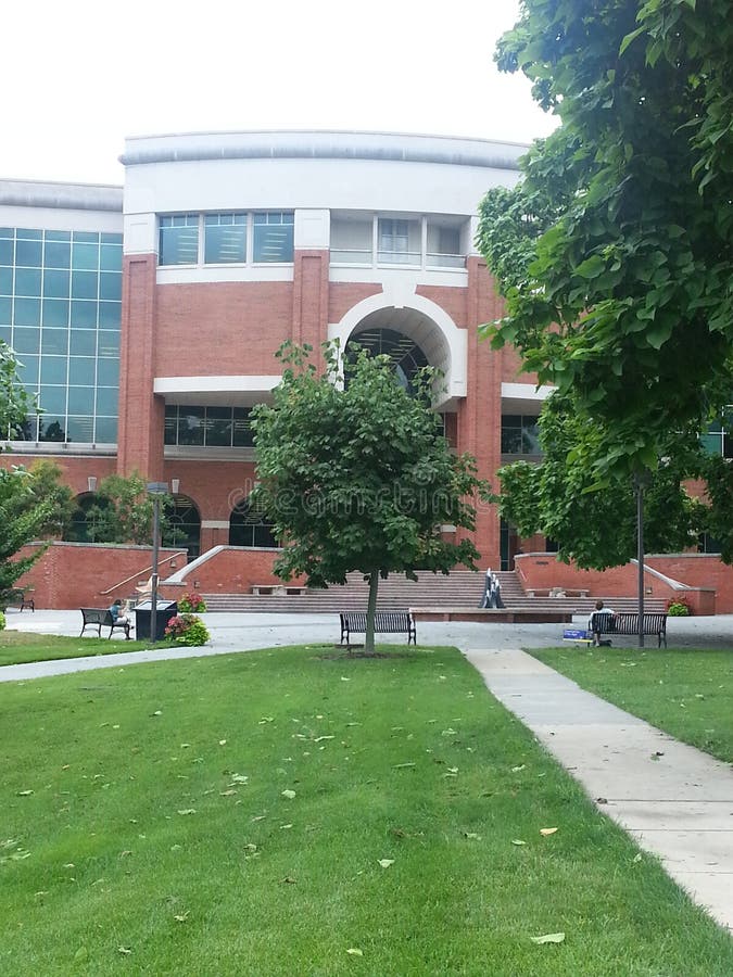 Sherrod Library at East TN State University Stock Image - Image of ...
