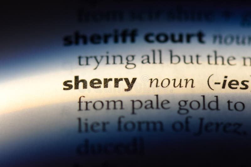 Sherry stock image. Image of book, sherry, dictionary - 126618751