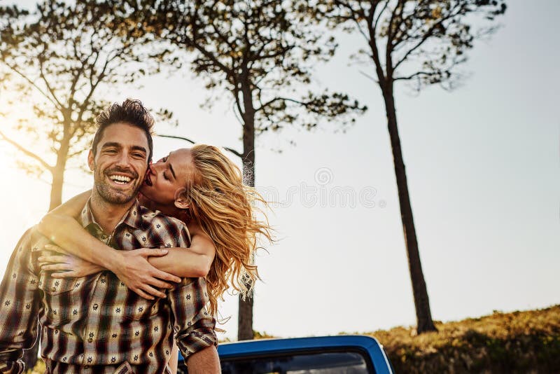 Shes the Most Loving Girlfriend. an Affectionate Couple Spending the ...