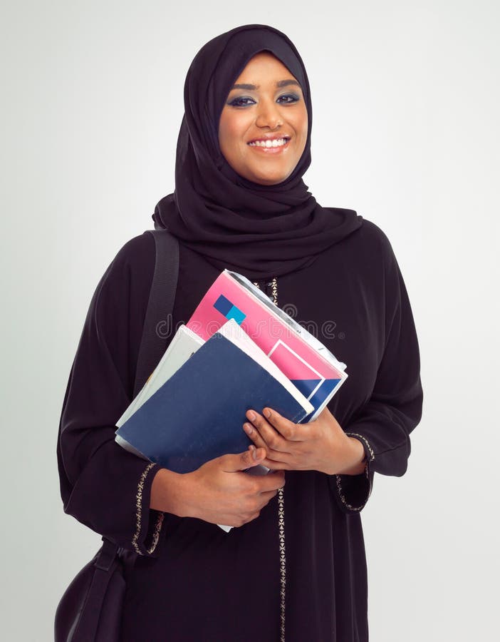Shes an a Student. Portrait of a Young Muslim Woman Wearing a Burqa ... Shes an a Student. Portrait of a Young Muslim Woman Wearing a Burqa ...