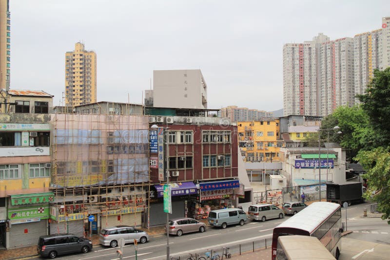 Sheung Shui District, Hong Kong Editorial Stock Photo - Image of city ...