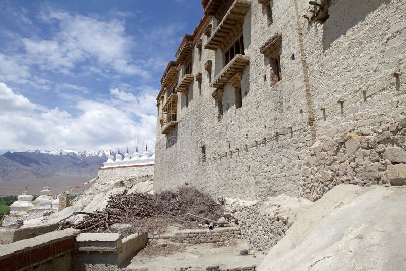 Shey Palace in Ladakh Region, India. the Palace, South of Leh, Mostly ...