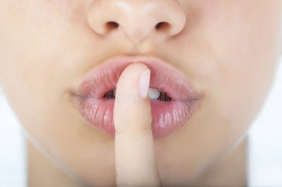 Shhh stock photo. Image of lips, noise, shhh, quietness - 28931914