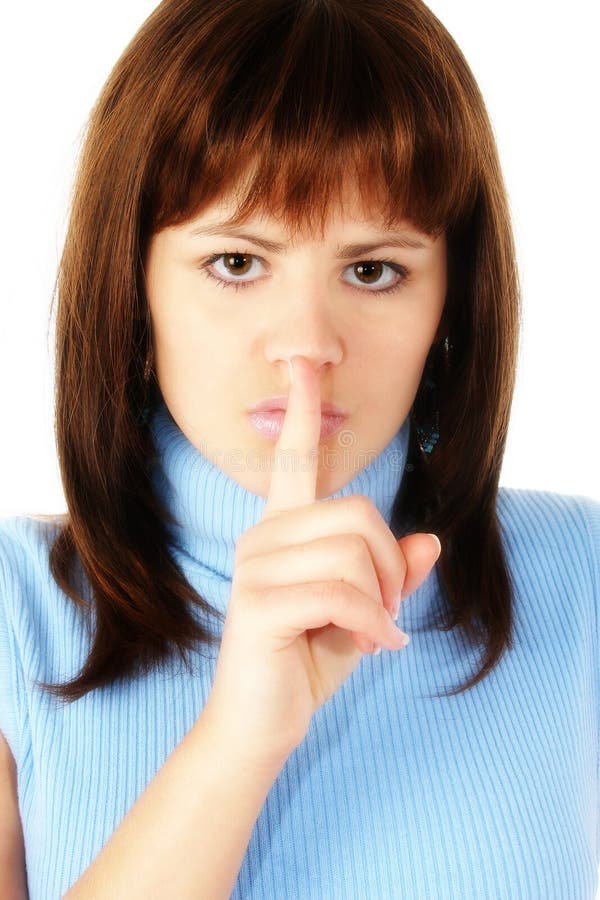 Shhhh stock photo. Image of beautiful, shhhh, beauty, hand - 1687966