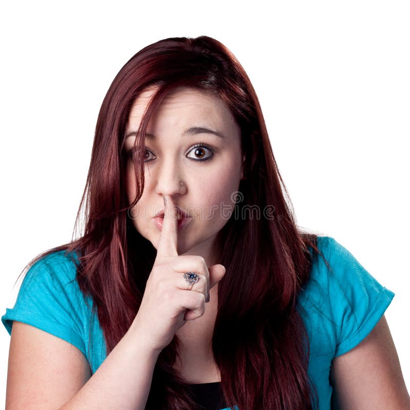 SHHHH Be Quiet! stock image. Image of library, pretty - 13937421