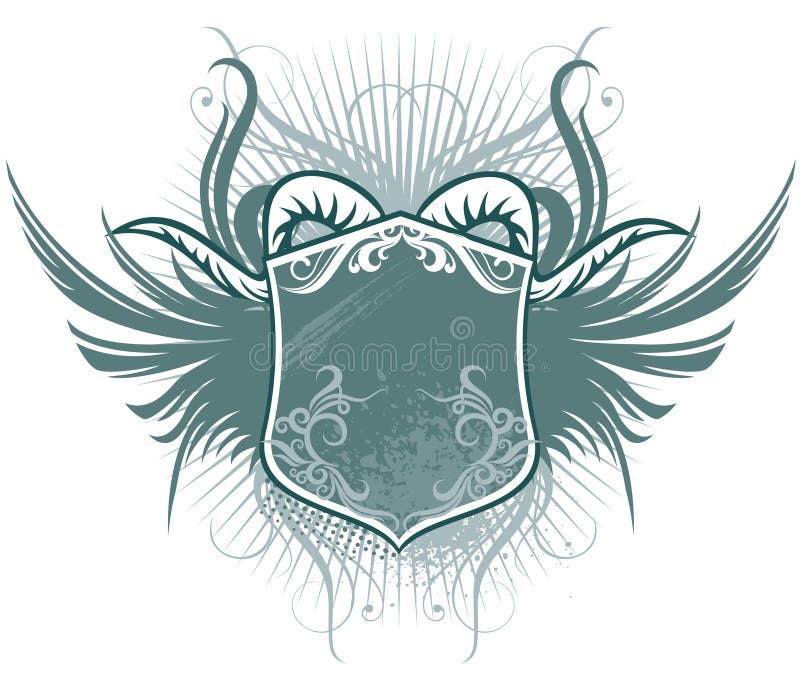 Shield stock vector. Illustration of pattern, creative - 11129477