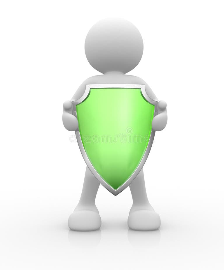 Human Character Shield Stock Illustrations – 2,814 Human Character ...