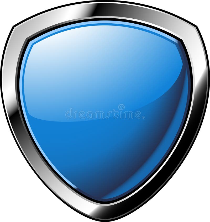 Green security shield stock vector. Illustration of virus - 22445418