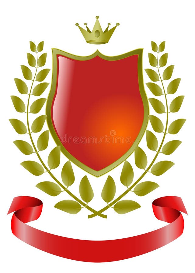 Banner, shield stock vector. Illustration of frame, elegance - 7547753