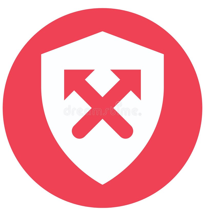 Shield and arrows stock vector. Illustration of historical - 144598414