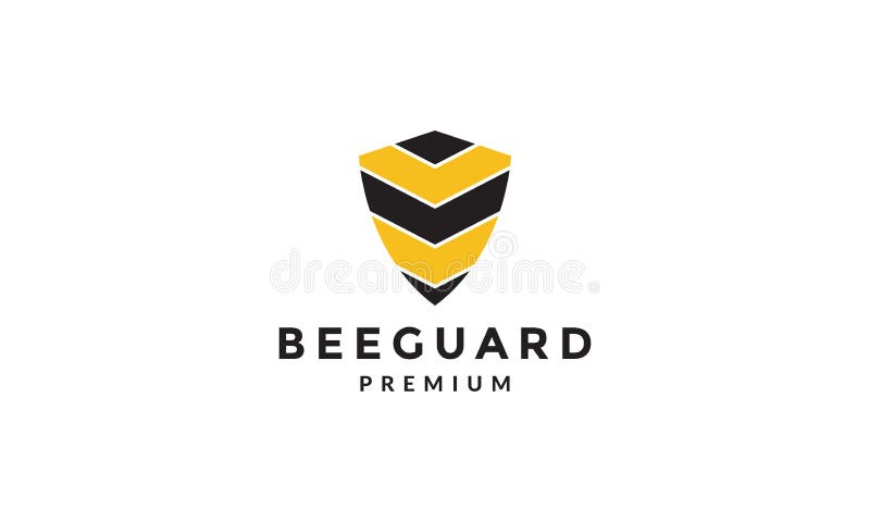 Shield Bee Honey Logo Symbol Vector Icon Illustration Graphic Design ...