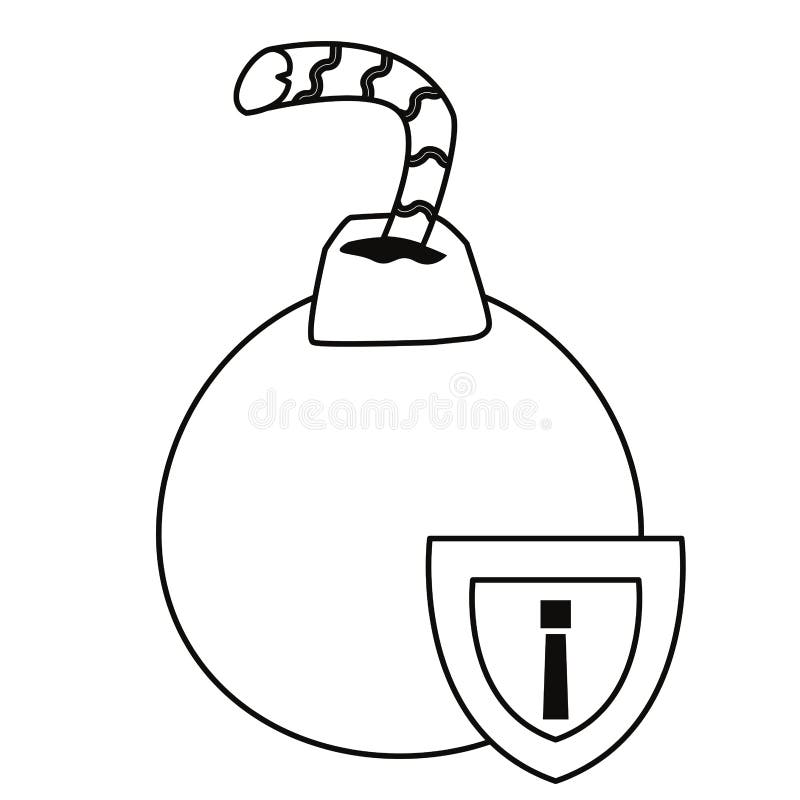 Cybersecurity Data Protection Stock Illustration - Illustration of ...