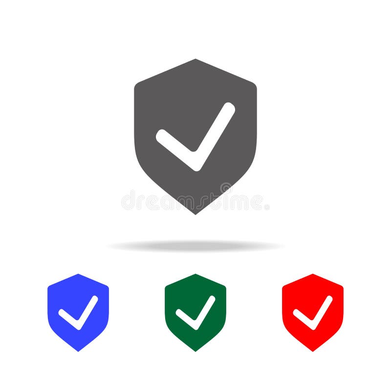 Shield Check Icon. Elements of Cyber Security Icon. Premium Quality ...