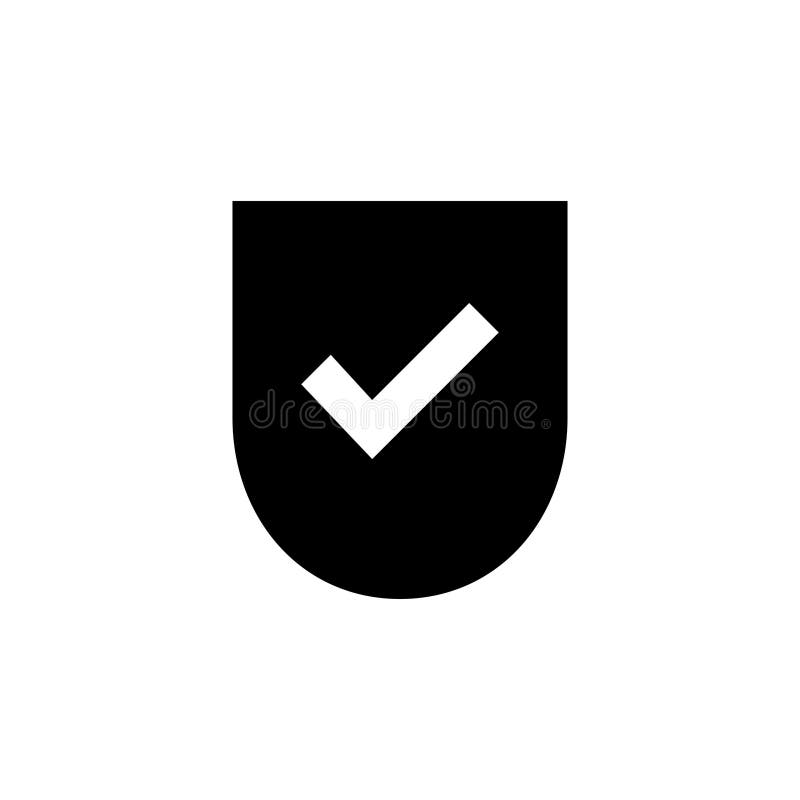 Shield Check Mark Icon . Protection Approve Sign. Safe Icon Vector ... Shield Check Mark Icon . Protection Approve Sign. Safe Icon Vector ...