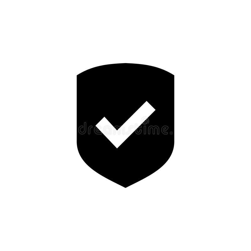 Shield Check Mark Icon . Protection Approve Sign. Safe Icon Vector ... Shield Check Mark Icon . Protection Approve Sign. Safe Icon Vector ...