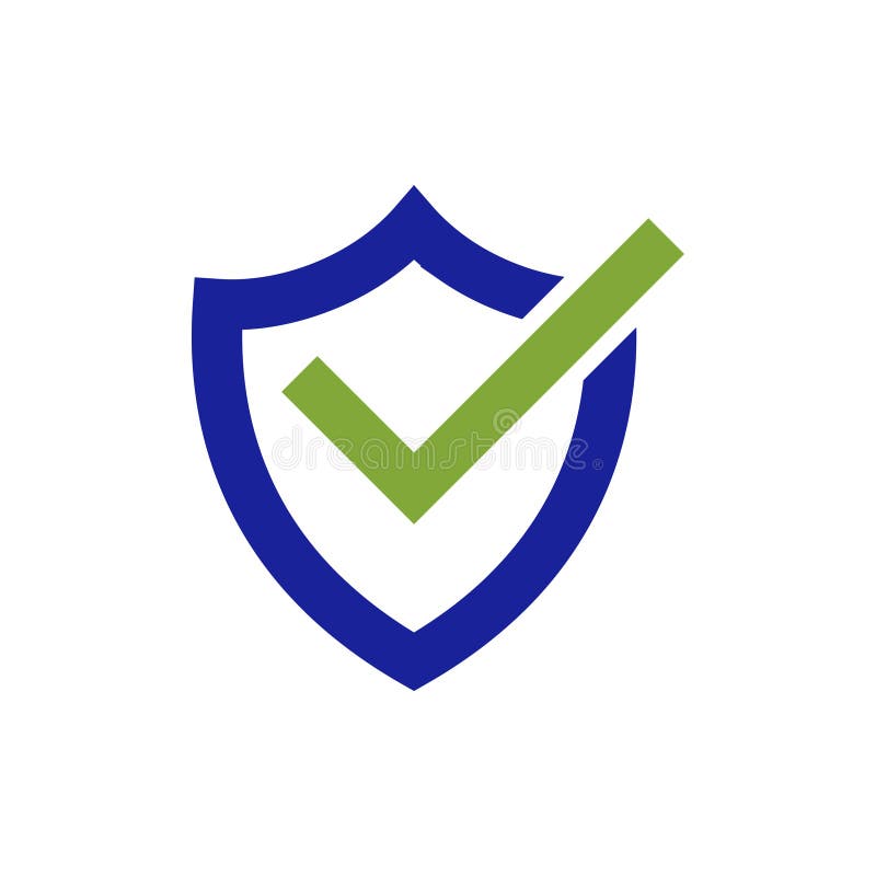 Shield, Check Mark, Check List Icon Vector Template Stock Vector - Illustration of approved ...