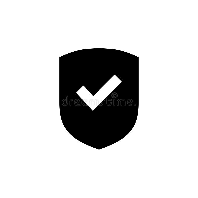 Checkmark Shield Ribbon Stock Illustrations – 208 Checkmark Shield ...
