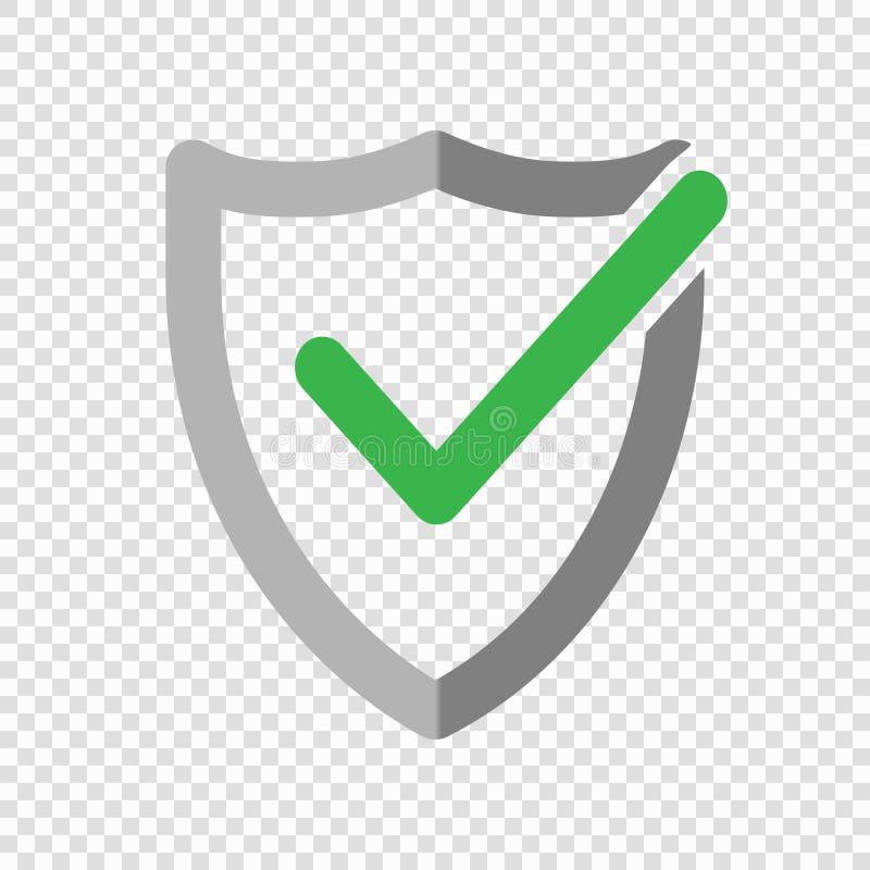 Check Mark Shield Logo Stock Illustrations – 2,820 Check Mark Shield ...