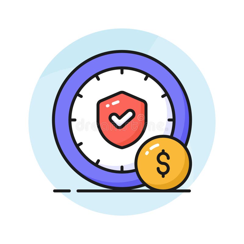 Watch, Protection and Security Vector Icons Set Cyber Computer Network ...