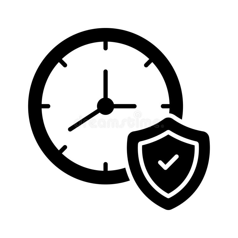 Watch, Protection and Security Vector Icons Set Cyber Computer Network ...