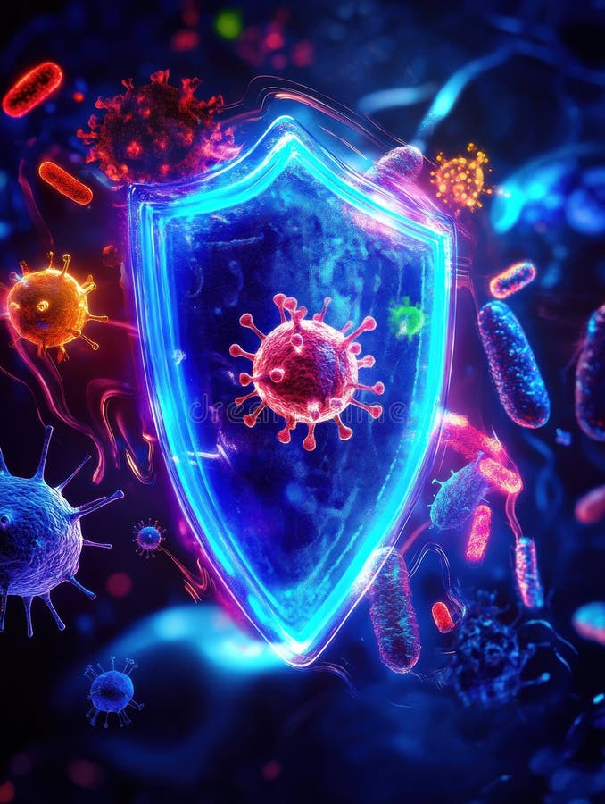 Shield Effectively Protects Against Harmful Microbes in a Vibrant ...