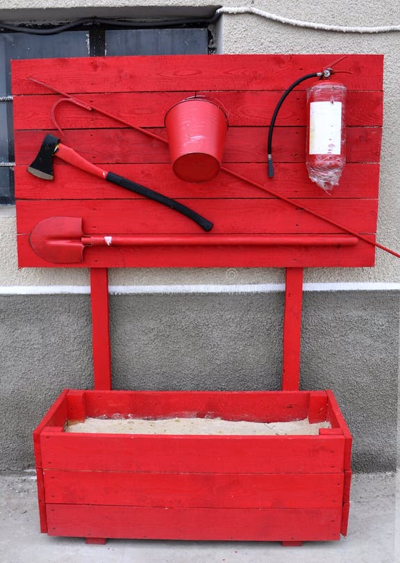 Shield of Fire Extinguishing Fire Stock Photo - Image of fighting ...