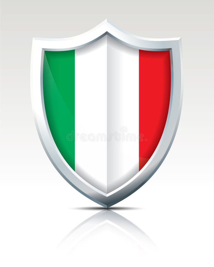 Italy Flag Shield Stock Illustrations – 689 Italy Flag Shield Stock ...