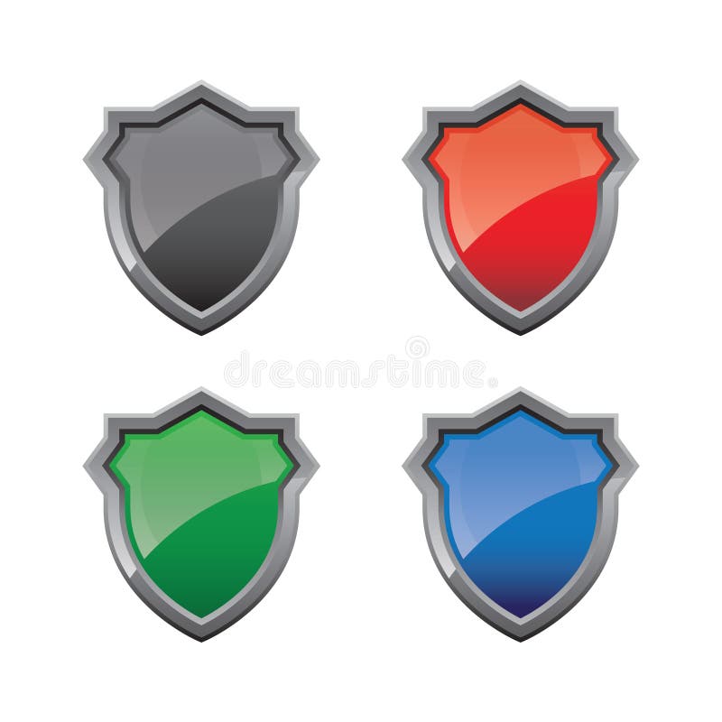 Shield Glossy stock illustration. Illustration of business - 30910488