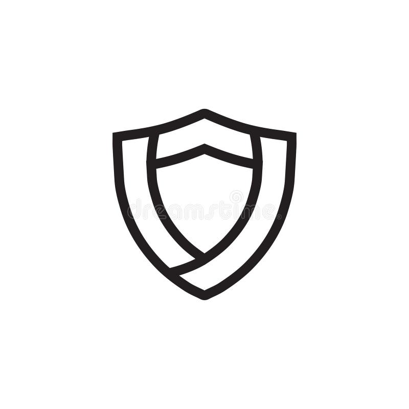Shield Graphic Design Template Vector Isolated Illustration Stock ...