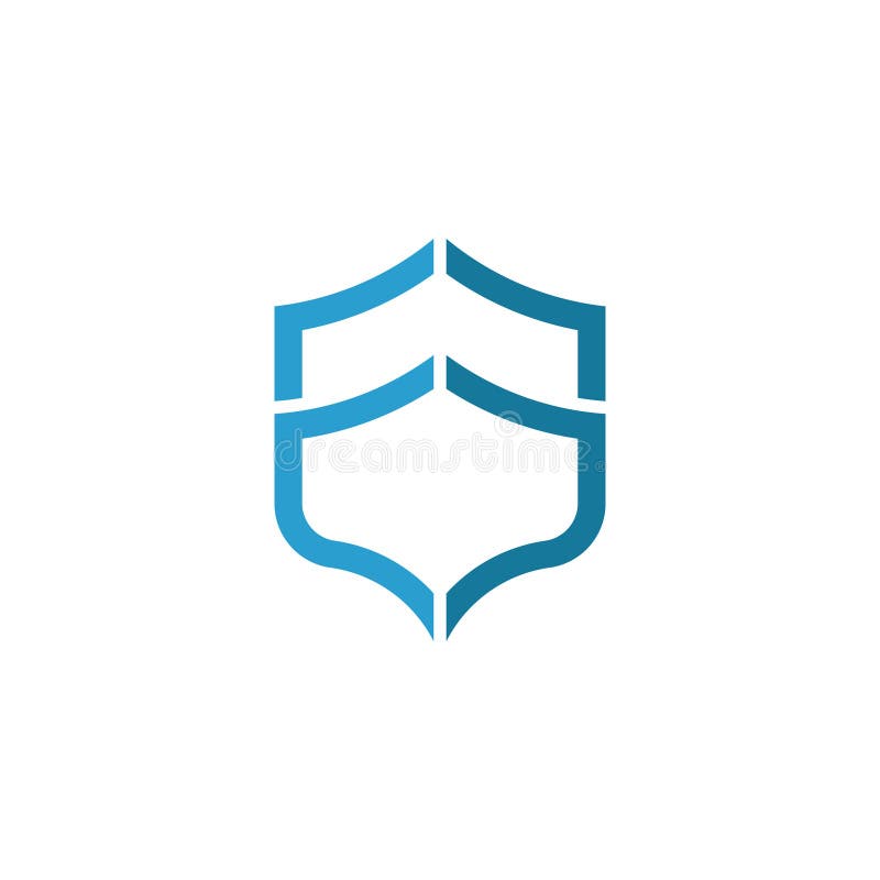 Shield Graphic Logo Icon Design Template Element Stock Illustration ...