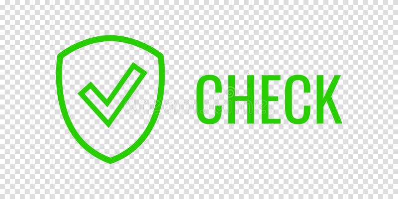 Shield Green Icon with Check Mark. Data Protection Concept. Verified ...