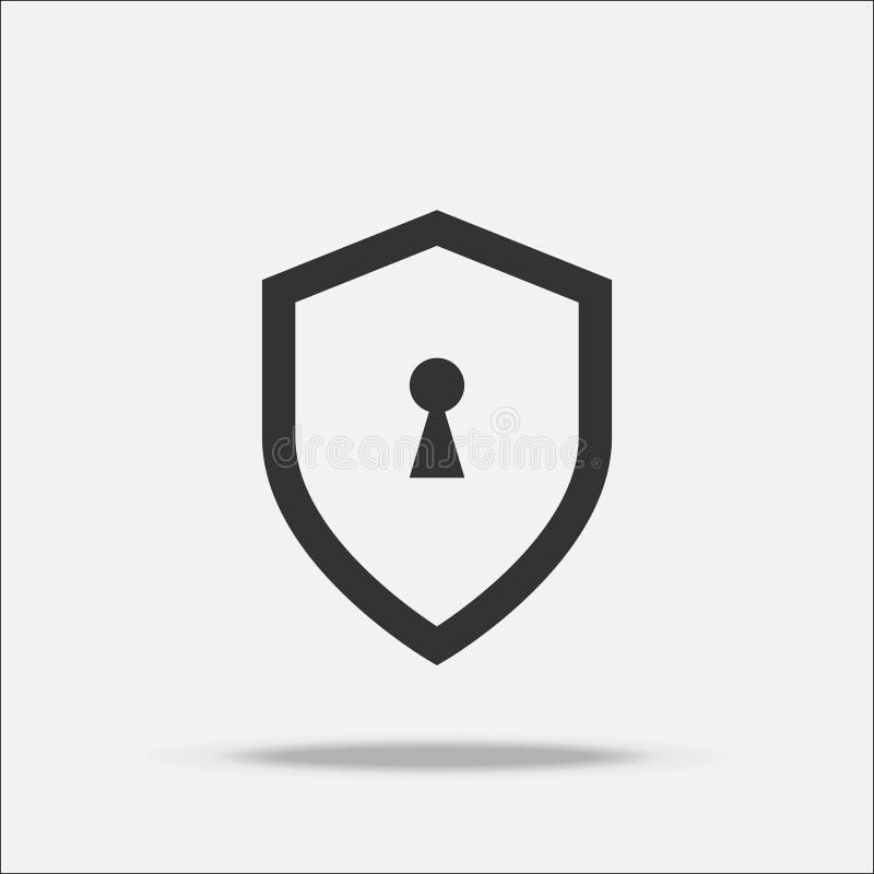 Earth Icon Vector with Shadow Stock Vector - Illustration of icon, flat ...