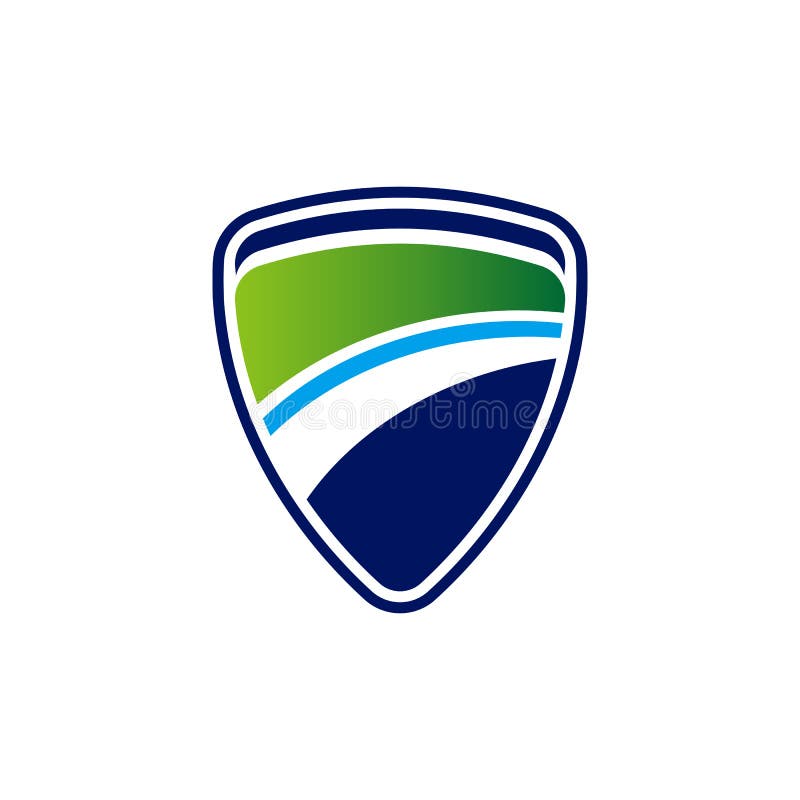 Shield Guard Protection Logo Icon Stock Vector - Illustration of safe ...