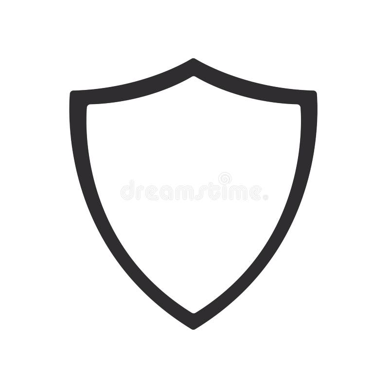 Shield Guard Protection. Vector Illustration Stock Vector ...