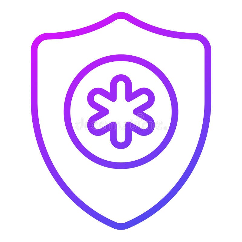 Shield Healthcare Medical, Vector Graphic Illustration Icon Stock ...