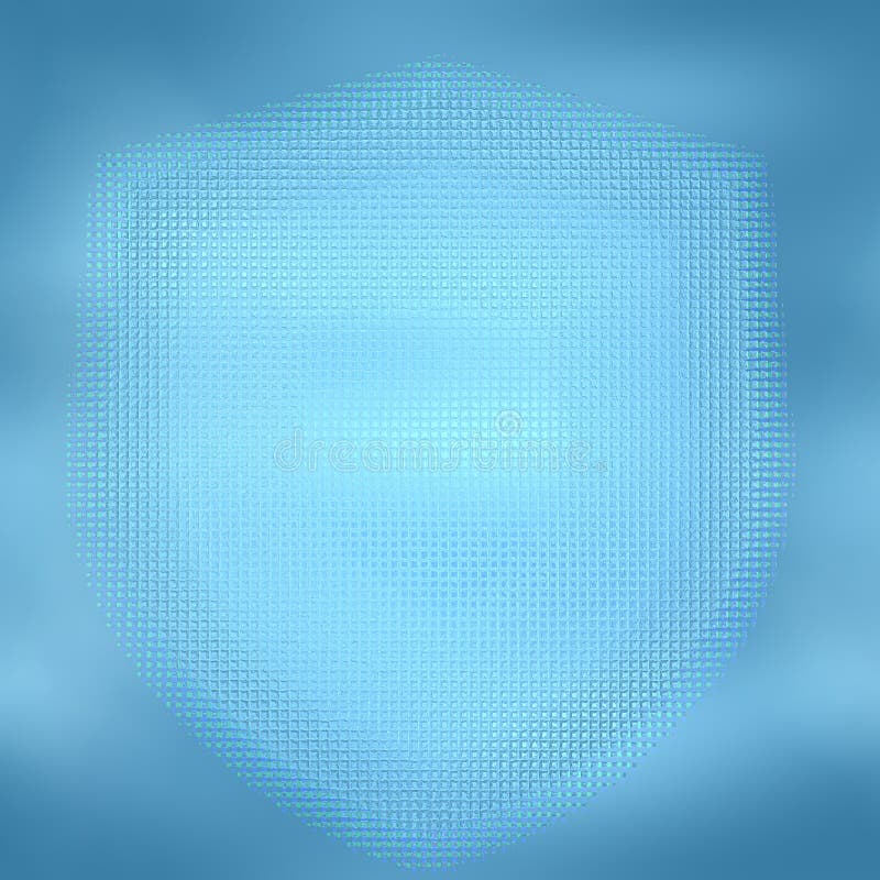 Shield stock illustration. Illustration of frost, abstract - 36320807