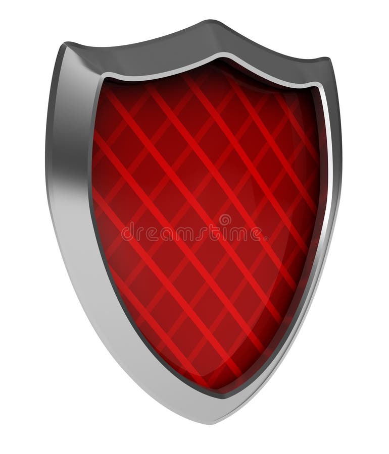 Red Shield Vector Logo