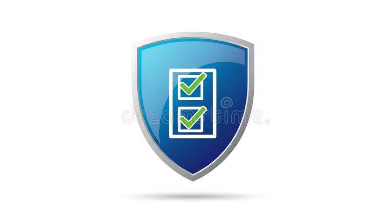 Checklist Featuring Security Shield Stock Illustrations – 117 Checklist ...