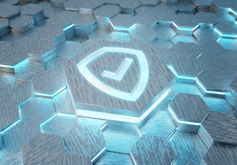 Hexagonal Shield Stock Illustrations – 2,161 Hexagonal Shield Stock ...