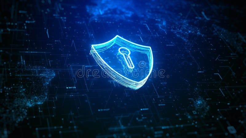 Shield Icon Cyber Security, Digital Data Network Protection, Future ... Shield Icon Cyber Security, Digital Data Network Protection, Future ...