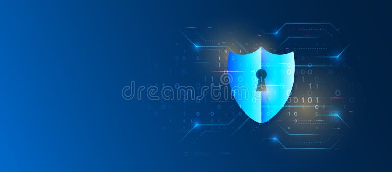 Shield Icon, Future Technology for Verification. Abstract High Tech ...