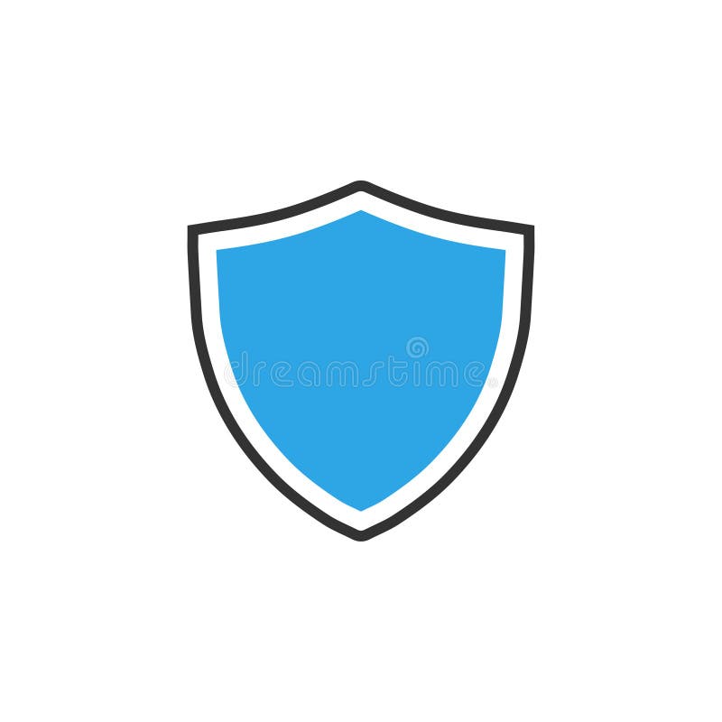 Shield Icon Graphic Design Template Vector Stock Vector - Illustration ...
