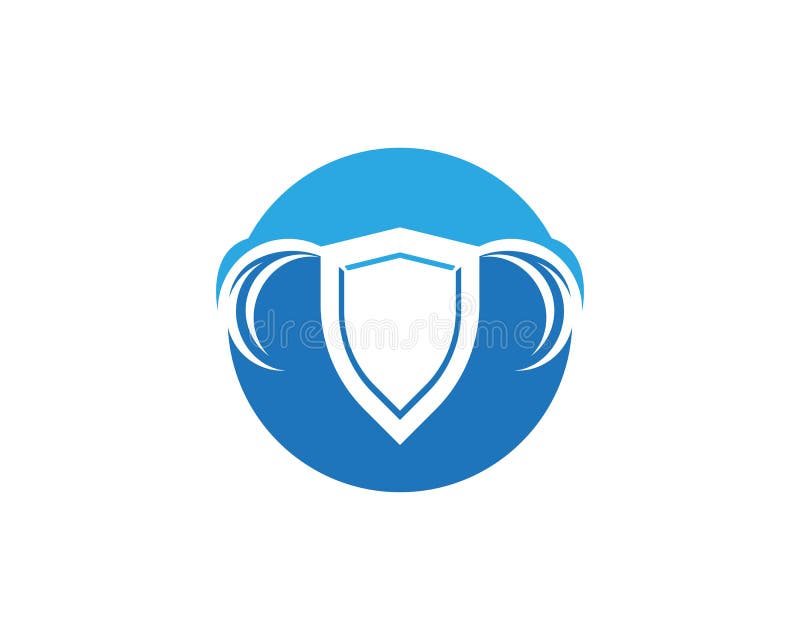 Shield Icon Logo Vector Template Stock Vector - Illustration of element ...