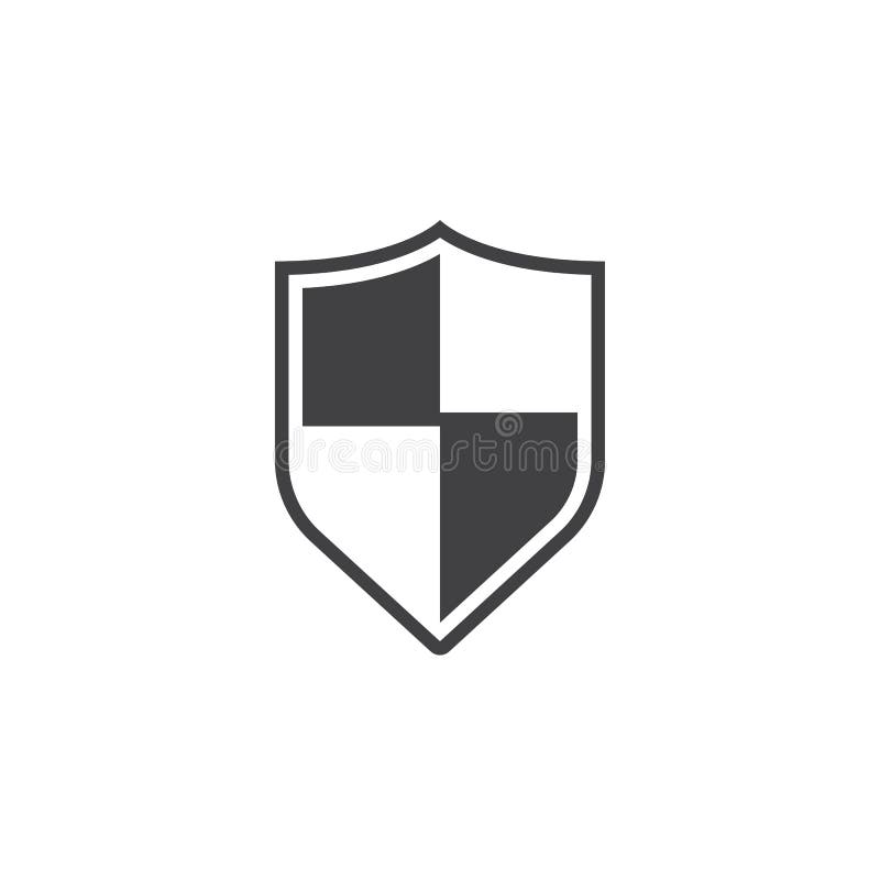 Shield Icon , Protection Solid Logo Illustration, Guard Pi Stock ...