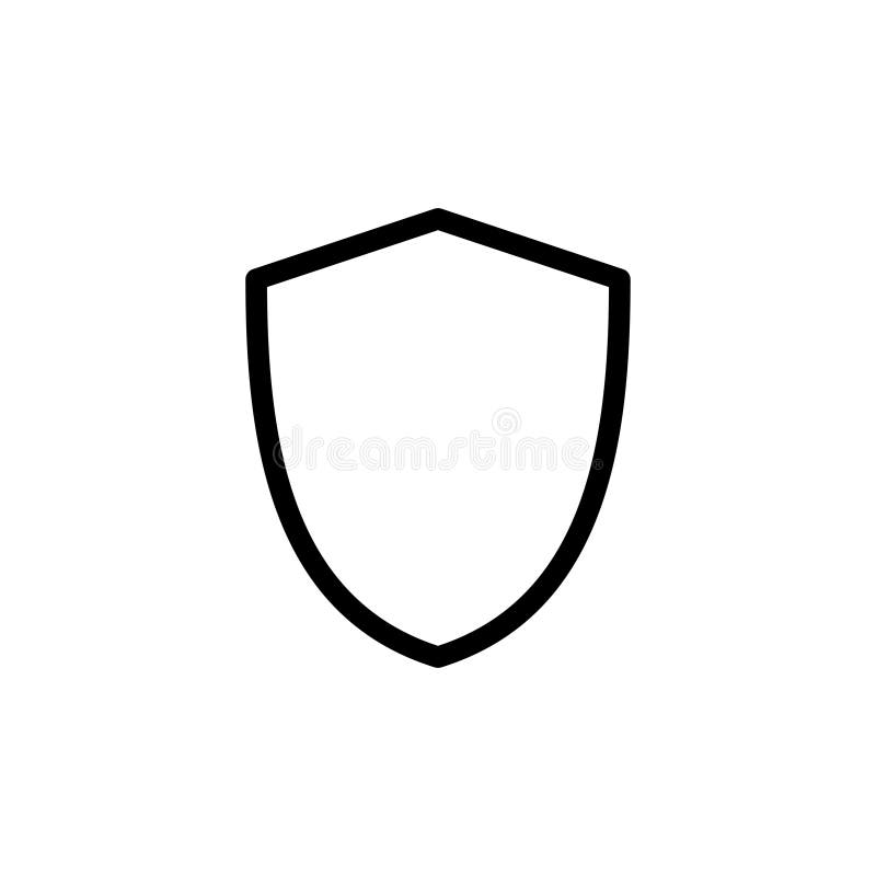 Shield Icon . Protection Icon Vector. Security Vector Icon Stock Vector ...